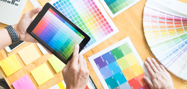Pantone Colour Matching Chart